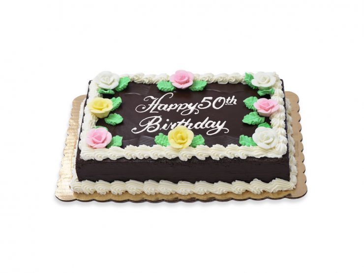 Chocolate Greeting Cake - Goldilocks USA