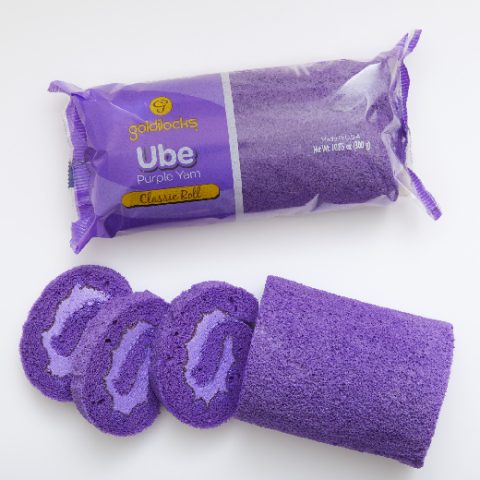 Classic Ube Roll - Goldilocks USA